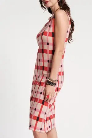 FRANCES VALENTINE Swan Shift Dress