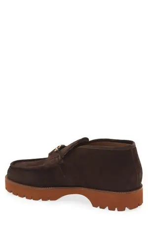 Valentino Garavani Vlogo Signature Leather Loafer Boot