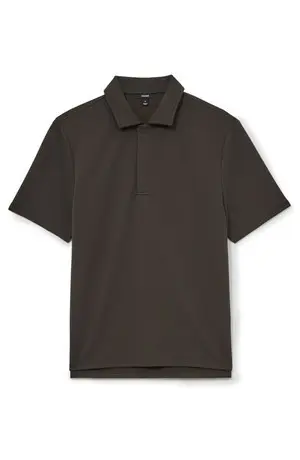 REISS Reed Performance Polo - Brown