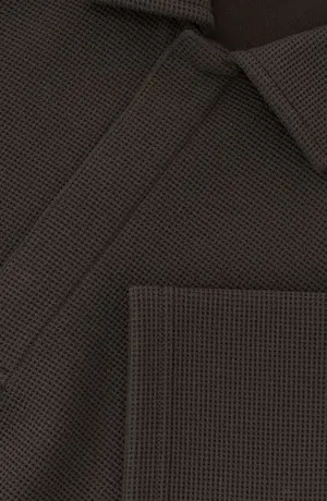 REISS Reed Performance Polo - Brown