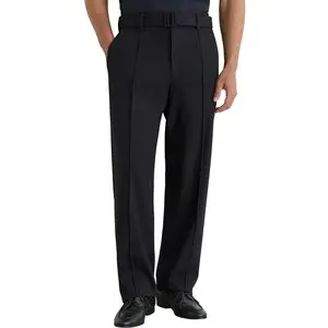 REISS Peshi Belted Trousers - Navy