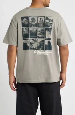 Alpha Industries Essential Relaxed Fit T-shirt - Mid Gray