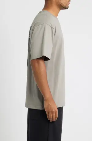Alpha Industries Essential Relaxed Fit T-shirt - Mid Gray