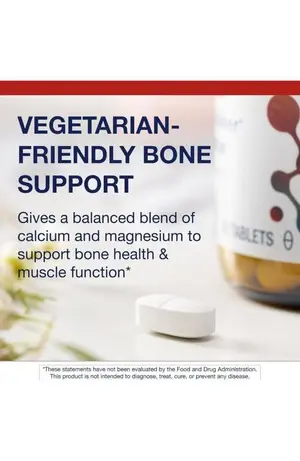 METAGENICS Bone Builder Vegetarian Balanced Calcium Magnesium Mineral Complex 90 Servings