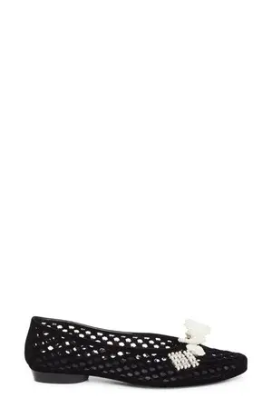 HEAVENLY JELLY Embellished Ballet Flats