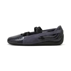PUMA Speedcat Ballet Metallic Croc-effect Sneakers