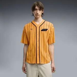 PUMA Mclaren Racing Oversized Baseball Jersey - Orange