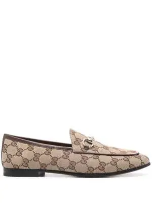Gucci Jordan Gg Motif Loafers
