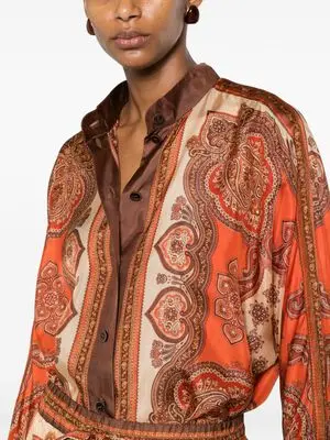 Zimmermann Mahon Silk Shirt