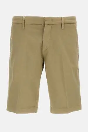 FAY Stretch Cotton Gabardine Chino Bermuda Shorts