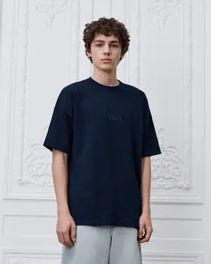 Dior T-shirt With Signature, Oversized Fit