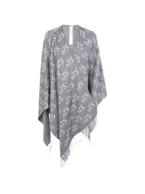 TWINSET Poncho - Black
