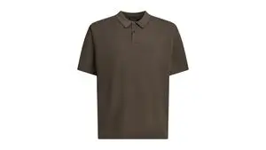 DAIWA PIER39 Tech Knit Polo Buttons Shirt - Brown
