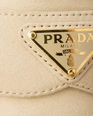 Prada Suede Leather Loafers