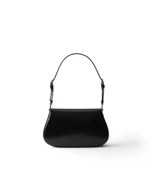 Prada Cleo Brushed Leather Shoulder Bag