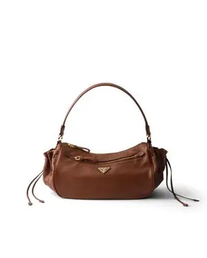 Prada Desiree Small Leather Bag - Brown