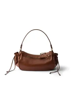 Prada Desiree Small Leather Bag - Brown