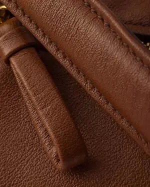 Prada Desiree Small Leather Bag - Brown
