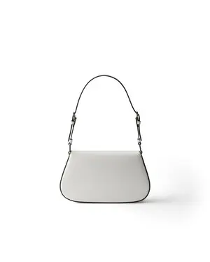 Prada Cleo Brushed Leather Shoulder Bag