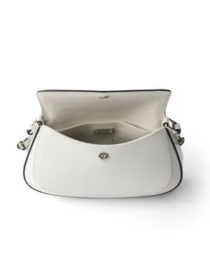 Prada Cleo Brushed Leather Shoulder Bag