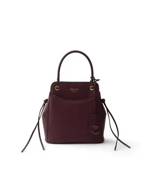 Prada Carry Leather Mini Handbag