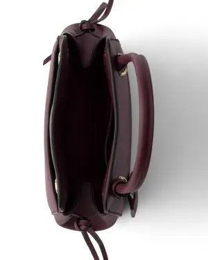Prada Carry Leather Mini Handbag