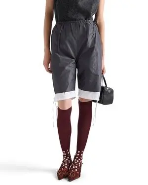Prada Taffeta Bermuda Shorts