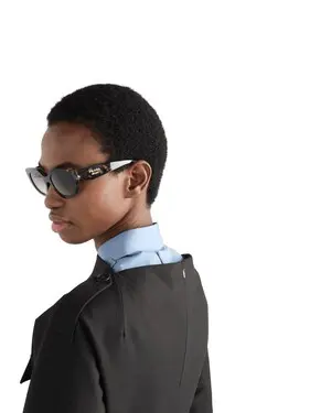 Prada Sunglasses With Logo Detail