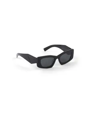 Prada Rectangle Sunglasses With Triangle Logo