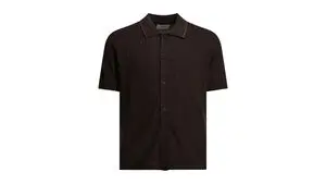 NN.07 Nalo Polo Shirt Sweater - Brown