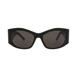 Balenciaga Square-frame Recycled Acetate Sunglasses /grey - Black