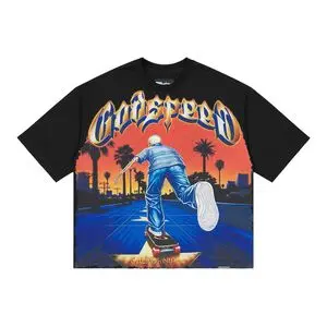 GODSPEED Kick Push T-shirt - Black