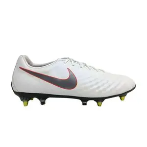 Nike Magista Obra 2 Sg Pro Ac Metallic Grey - White