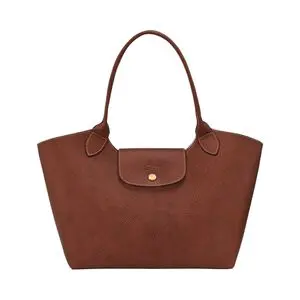 Longchamp Pure L Shoulder Bag - Brown