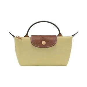 Longchamp Le Pliage Original Pouch With Handle 'pistachio