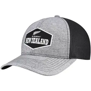'47 All Blacks Rodeo Patch Trucker Hat - Gray