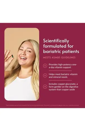BARIATRIC ADVANTAGE Ultra Solo Daily Multivitamin Iron-free Capsules 30 Capsules