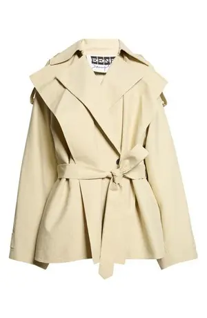 EENK Layered Collar Drape Jacket