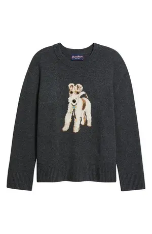 ROWING BLAZERS Terrier Merino Wool & Cashmere Sweater