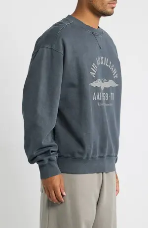 Alpha Industries Crewneck Graphic Sweatshirt