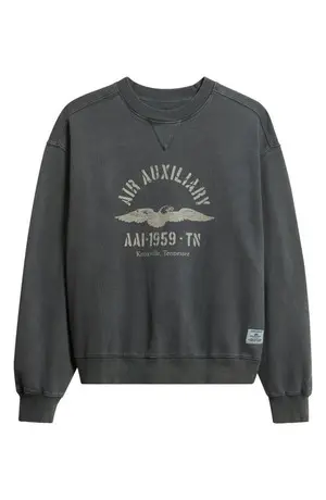 Alpha Industries Crewneck Graphic Sweatshirt