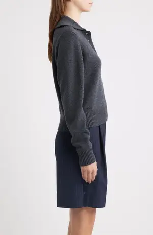 ROWING BLAZERS Merino Wool & Cashmere Polo Sweater