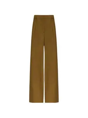 Max Mara MAX MARA Wide-Leg Trousers Kaki