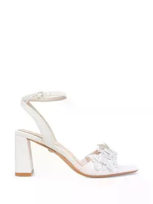 BUFFALO Ashley Butterfly Glam Block-heel Sandals
