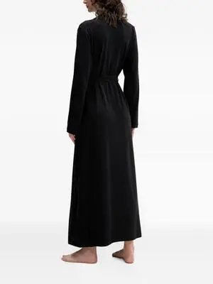 Dkny Logo-print Belted Robe