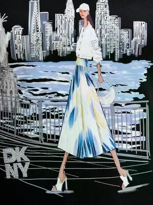 Dkny Statue Of Liberty Graphic T-shirt