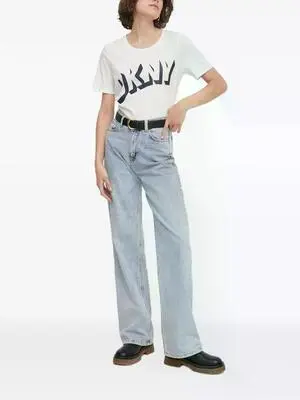 Dkny Logo-detail T-shirt - White