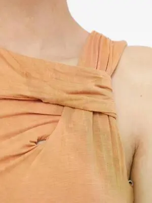 Dkny Twisted Sleeveless Top