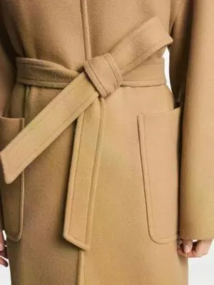 FAY Toggle-fastening Belted Coat