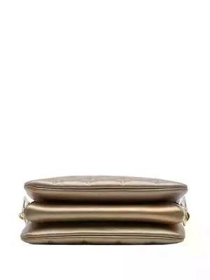 LOUIS VUITTON 2021-2026 Monogram Embossed Puffy Lambskin Coussin Bb Satchel